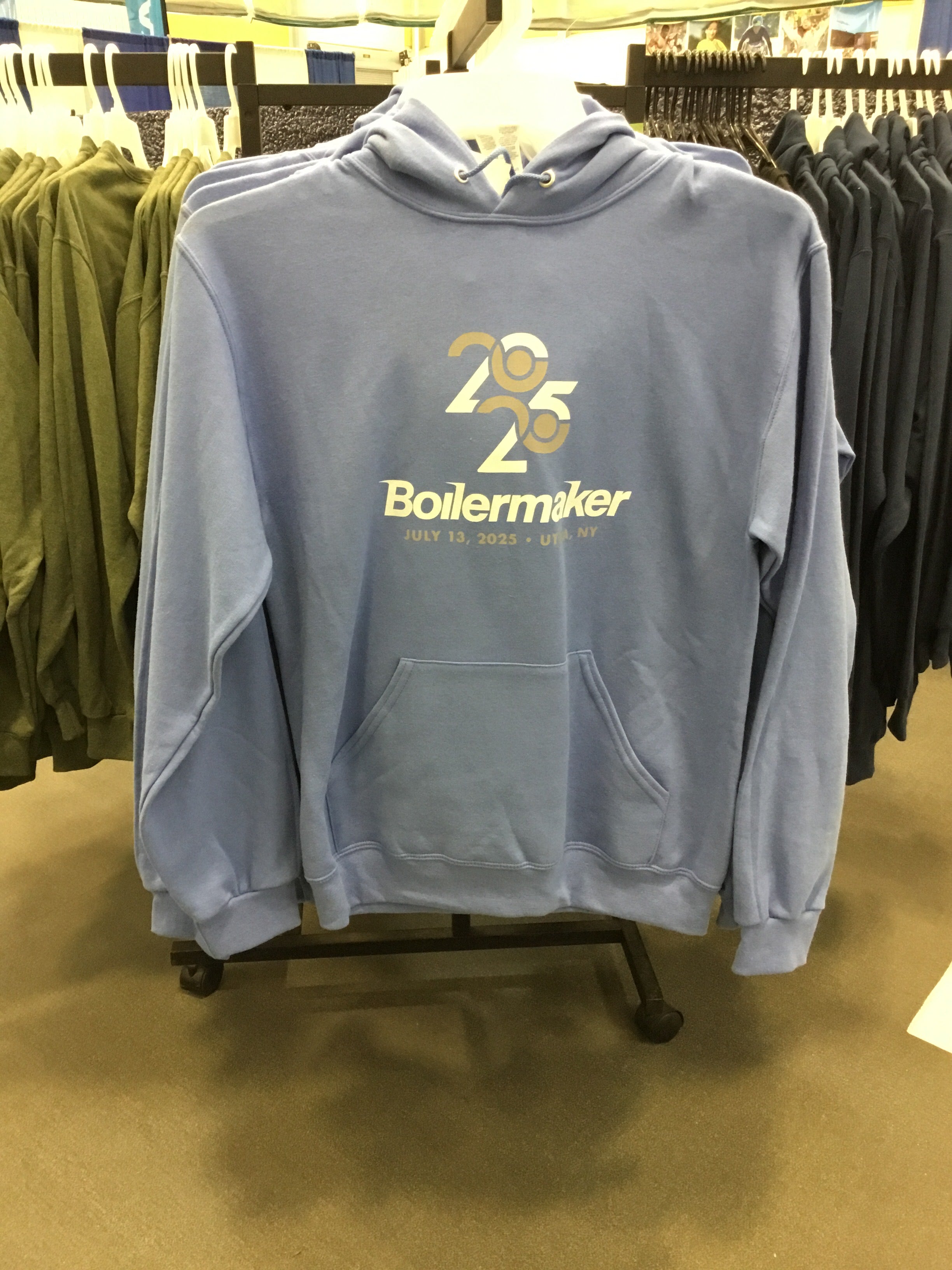 Boilermaker 2025 Hooded Sweatshirt – Boilermaker Road Race